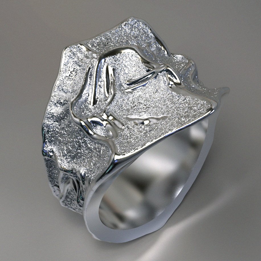 KAIROS - Argentium Silver - Ring » GUZZARDI