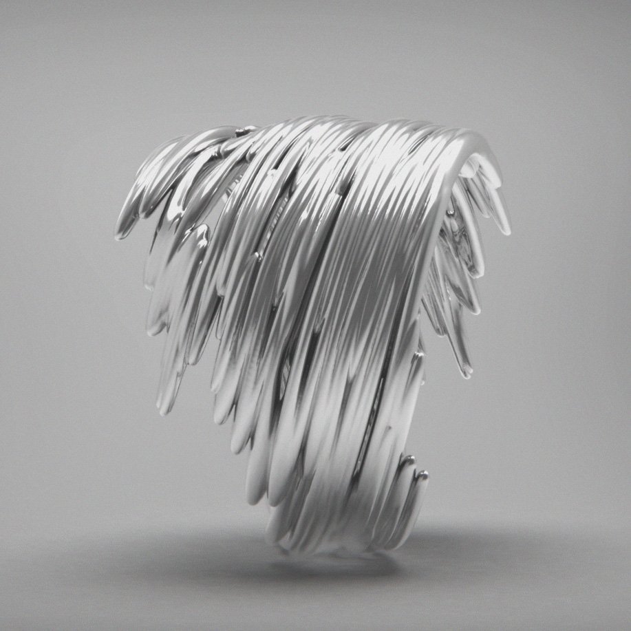 BARK - Argentium Silver - Ring » GUZZARDI