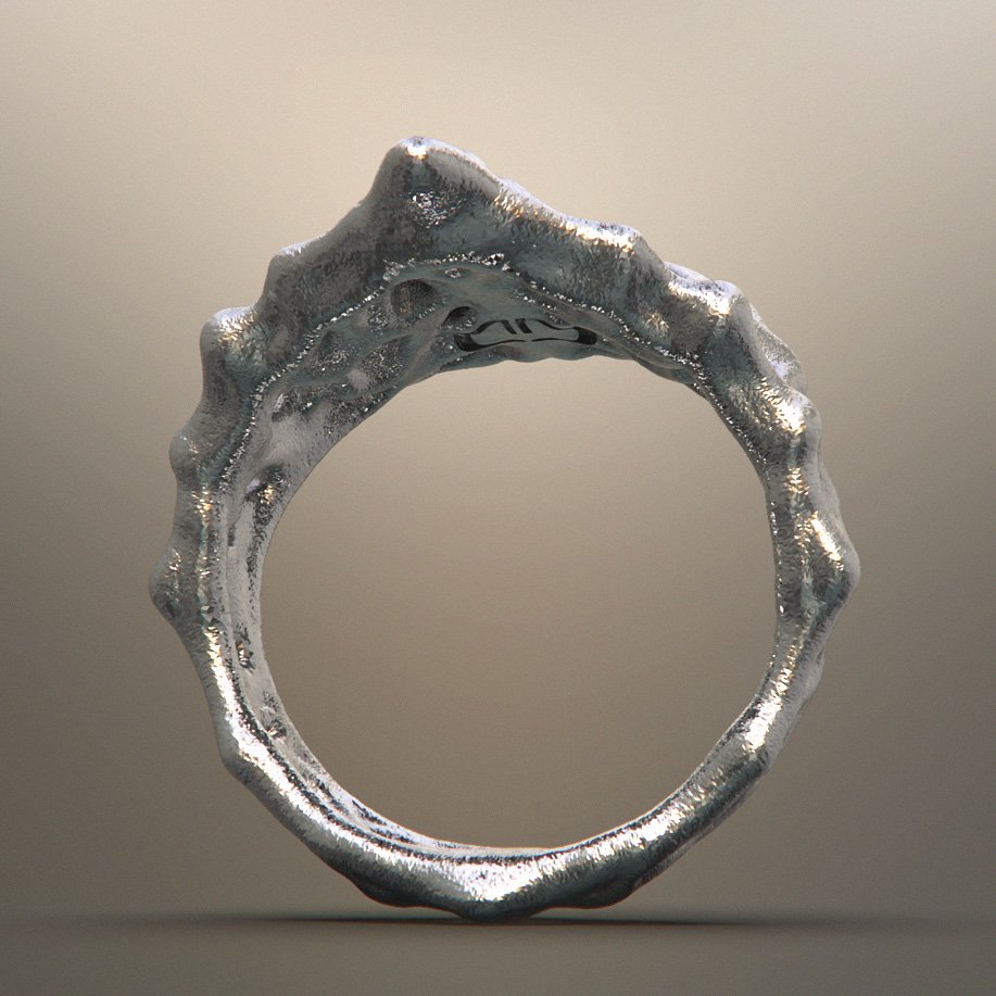 BONE - Argentium Silver - Ring » GUZZARDI