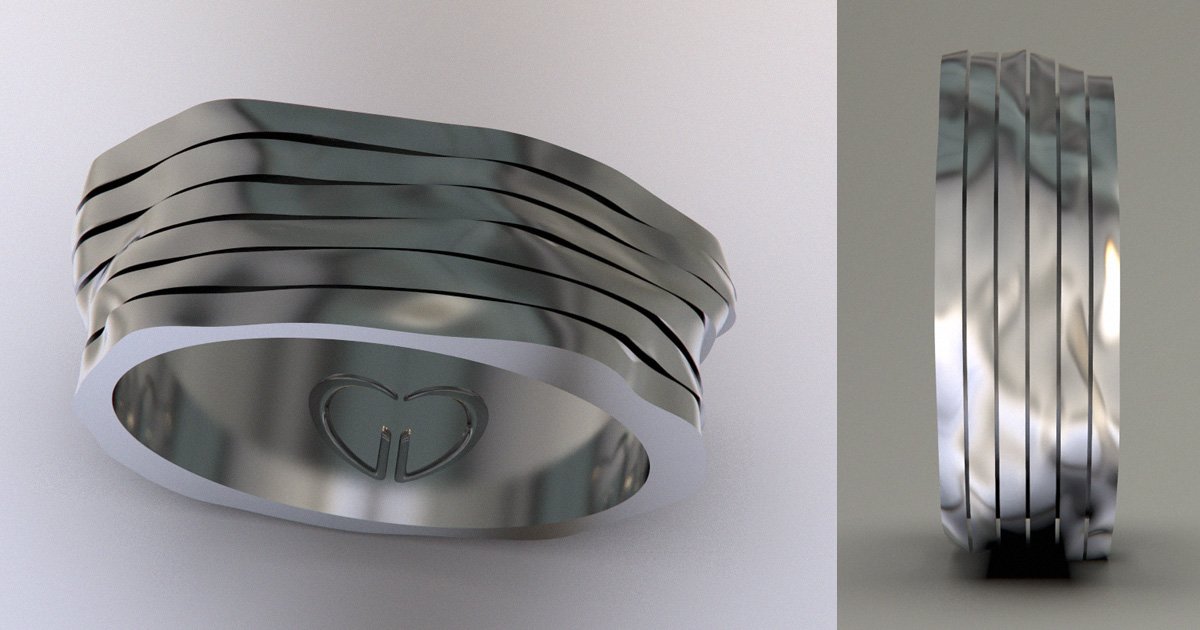 BONE - Argentium Silver - Ring » GUZZARDI